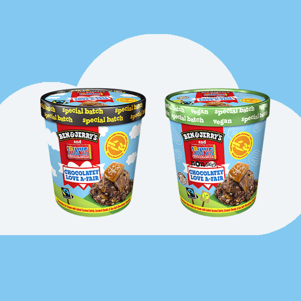 4€ Takaisin Ben And Jerry´s Chocolatey Love A Fair Caramel Sea Salt 465ml Rabble