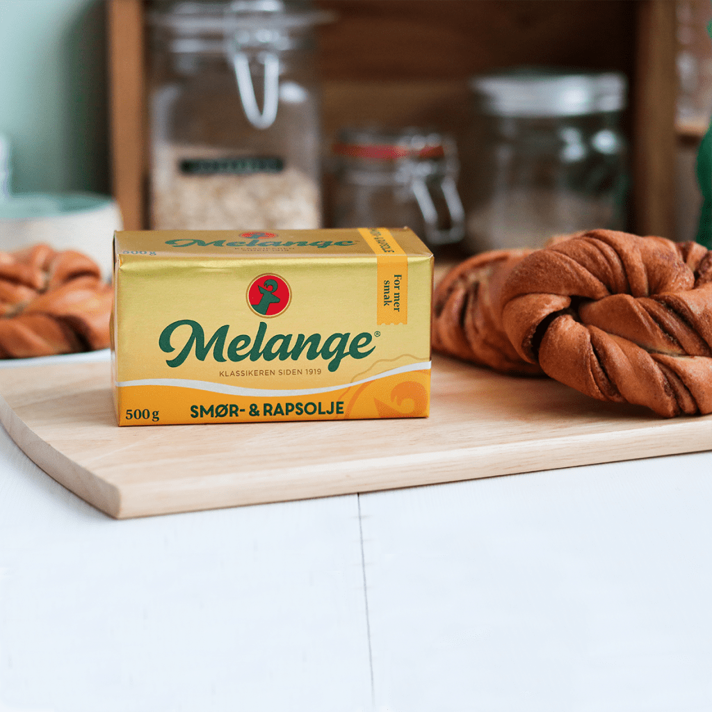 10 kr cashback - Melange smør- & rapsolje, 500g - Rabble